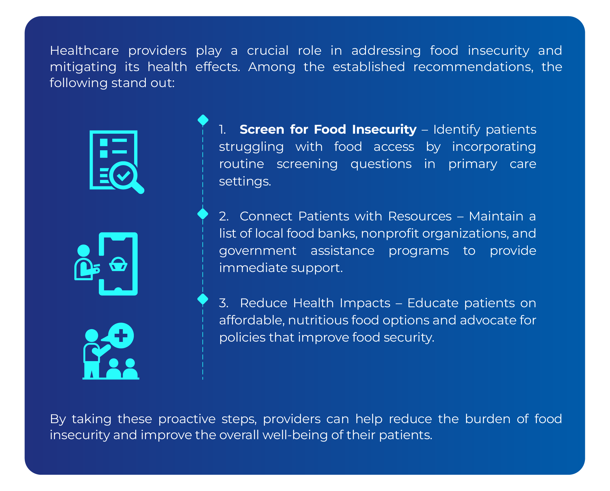 The Impact of Food Insecurity in Health and Recommendations for ...